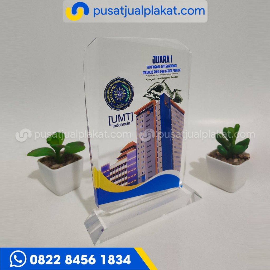 Plakat Akrilik Juara Terbaik - Pusat Jual Plakat
