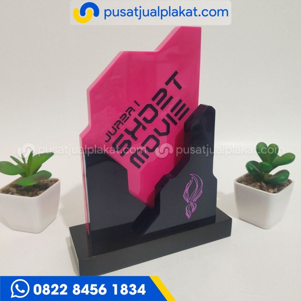Plakat Resin Juara Custom Unik - Pusat Jual Plakat